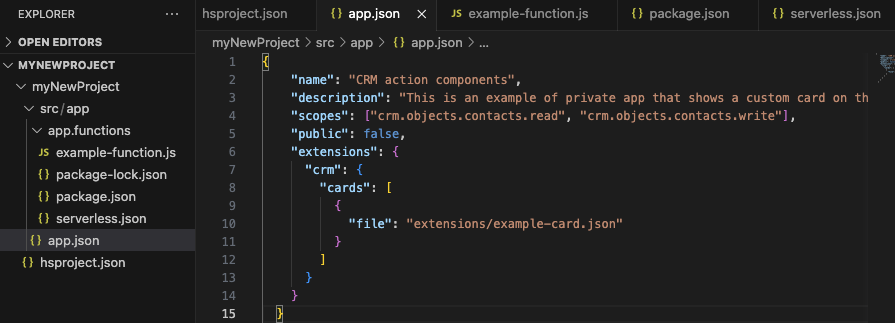 Creating private apps with projects (BETA) | HubSpot Creating private apps with projects (BETA) | HubSpot